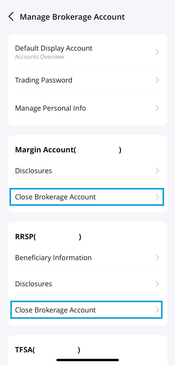 How do I delete my Webull account? - Webull.ca